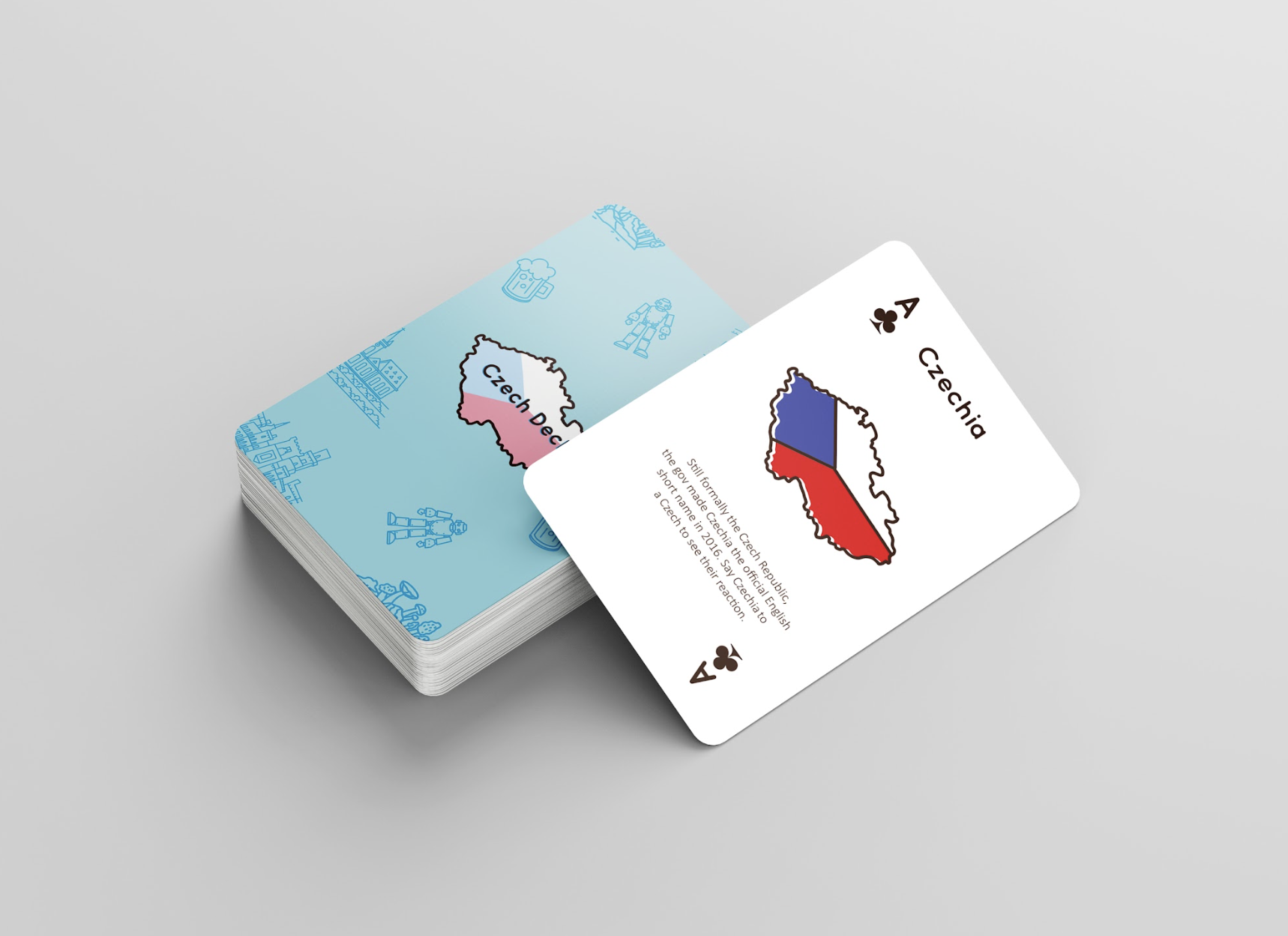 Czech Deck | Playing Cards with Czech Phrases